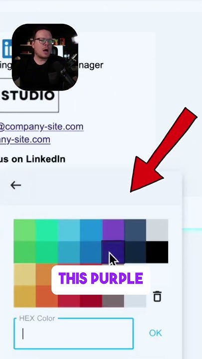 Adding LinkedIn Button in an HTML Email Signature - YouTube