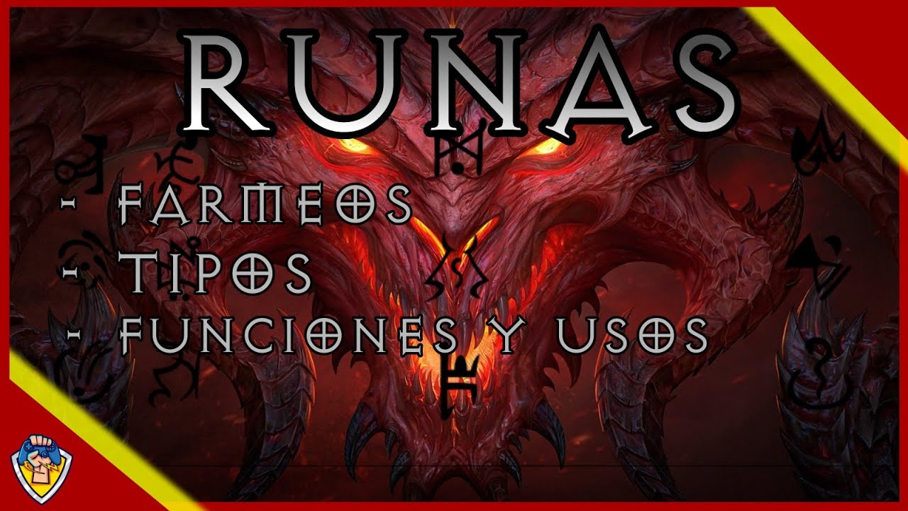 Aprende TODO sobre las RUNAS de DIABLO 2 / DIABLO 2 RESURRECTED - YouTube