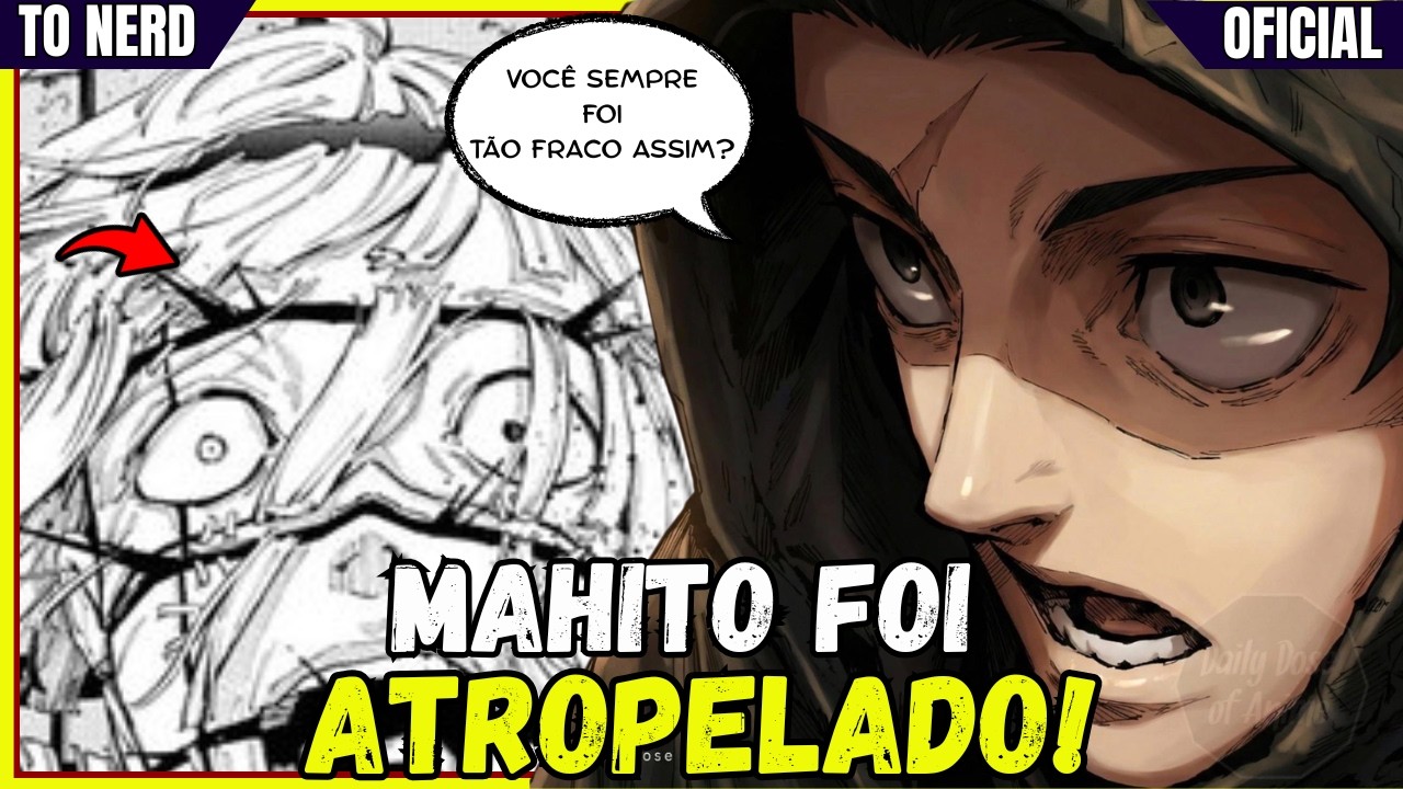 😱 MAHITO FATIADO! YUJI ITADORI HUMILHOU MAHITO NO MODO DEUS │JUJUTSU ...