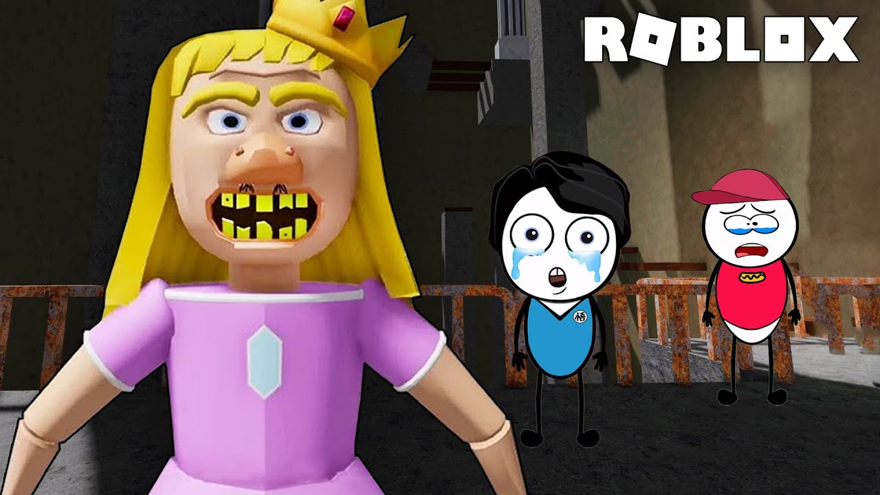Roblox Escape Princess Obby - Scary Evil Doll | Khaleel and Motu ...