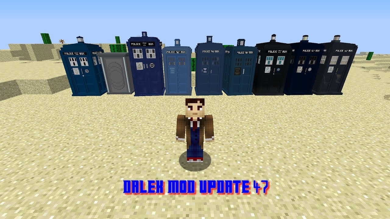 Dalek Mod Update 47 (1.12.2) - YouTube