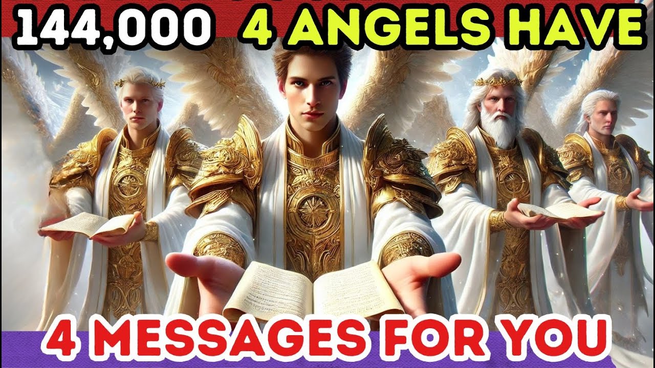 🔔 144,000 CHOSEN ONES , THE 4 ANGELS HAVE ARRIVED WITH 4 POWERFUL ...