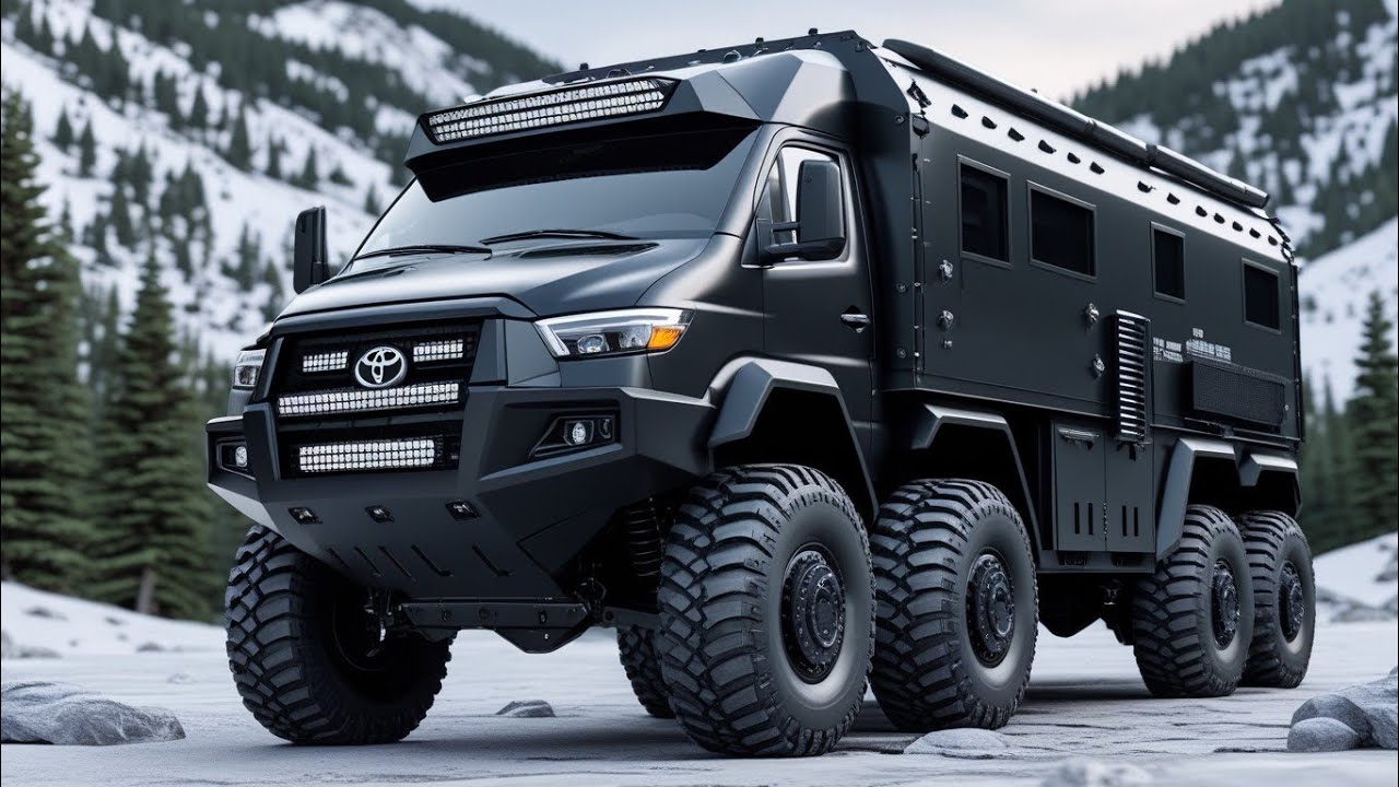 2026 Toyota Sprinter 6x6 Armored Camper – The Ultimate Off-Road Beast ...