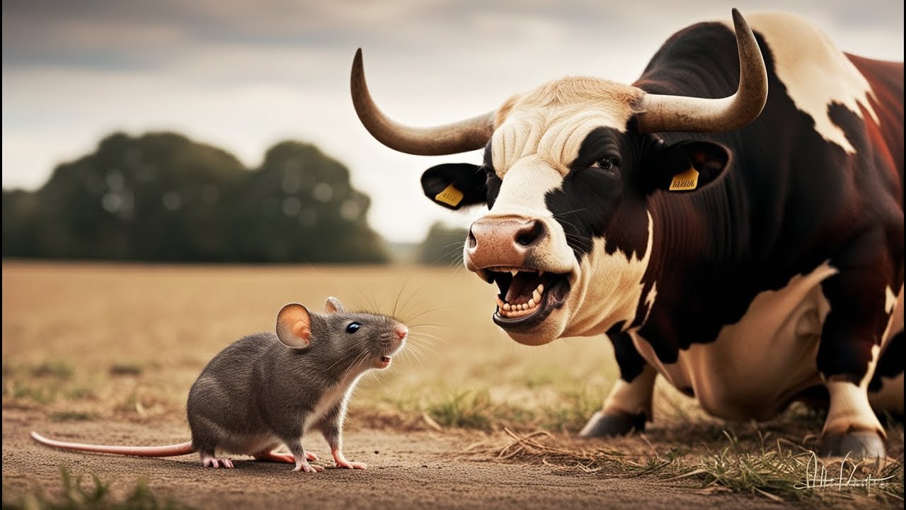 चूहा और बैल | Chuha Aur Bail | The Mouse and the Bull Story In Hindi ...