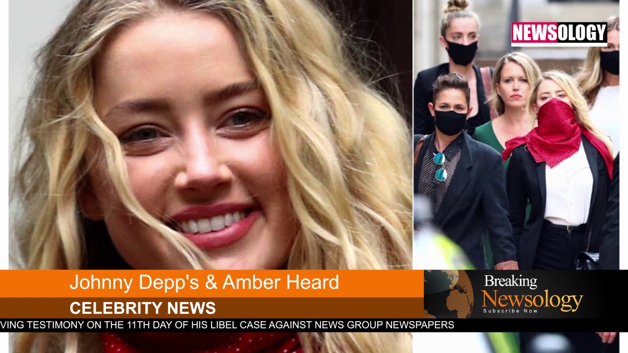 Johnny Depp's ex-wife Amber Heard 'left covered in blood' after Johnny ...