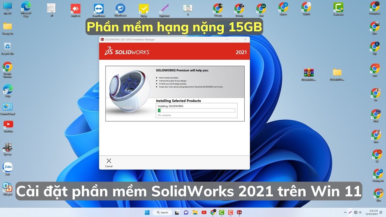 Cài đặt phần mềm SolidWorks 2021 trên Win 11 | Install SolidWorks 2021 Windows 11 - YouTube
