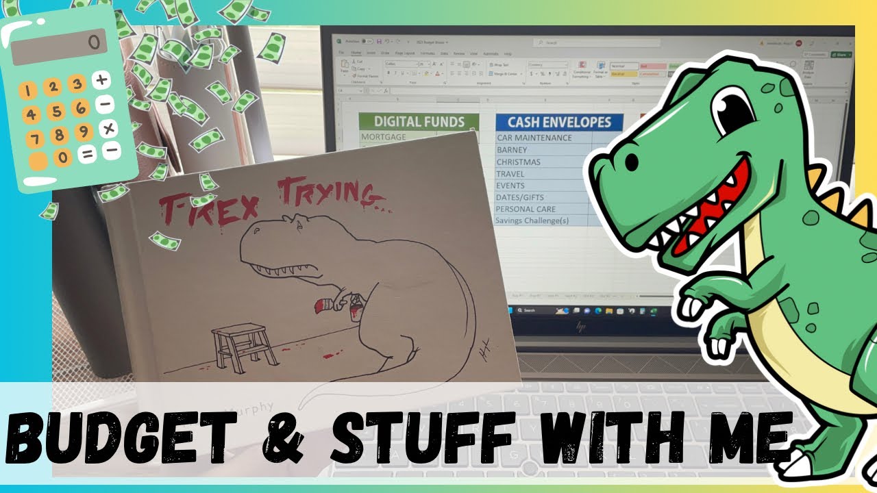 Digital Budget & Cash Stuffing | How I budget monthly bills & build a ...