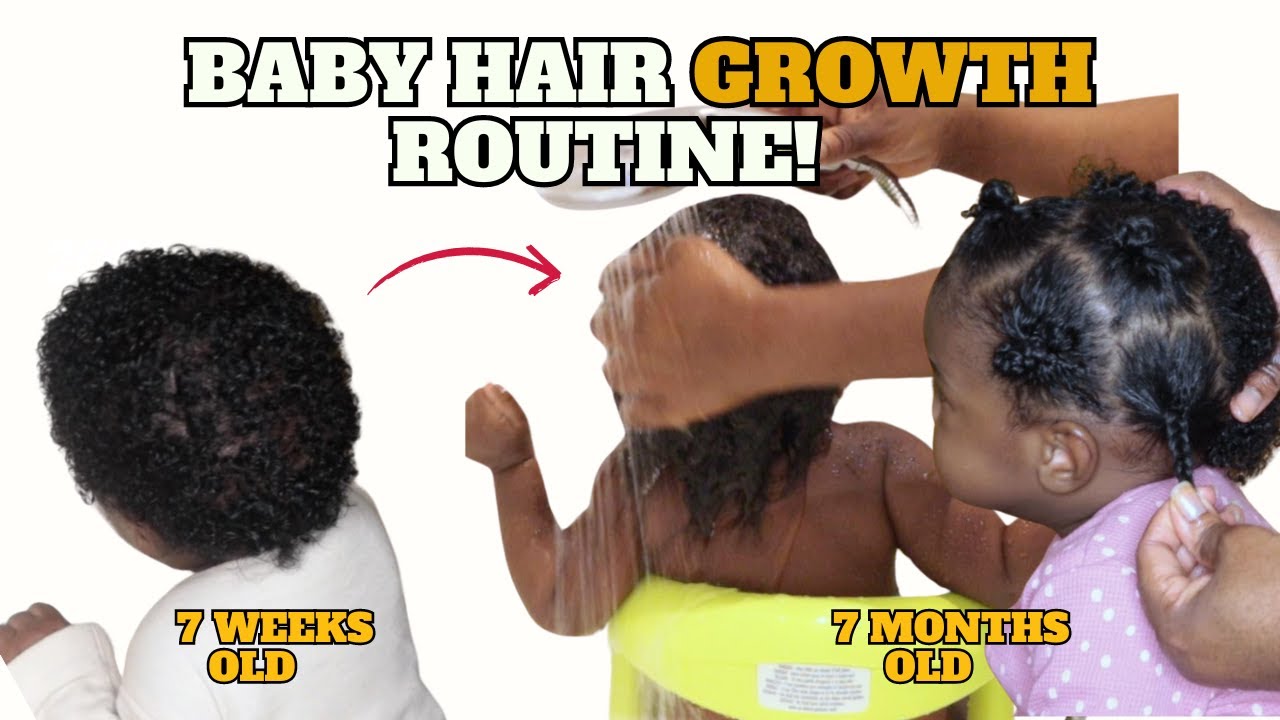 Use this method once a week and your baby's hair WILL RETAIN LENGTH ...