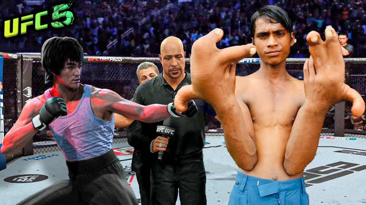 Bruce Lee vs. Indian Boy Tarik (EA sports UFC 5) - YouTube