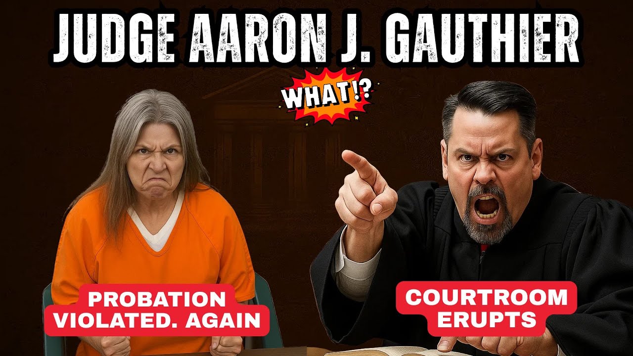 Judge Aaron J. Gauthier STUNNED by Shocking Probation Violation ...