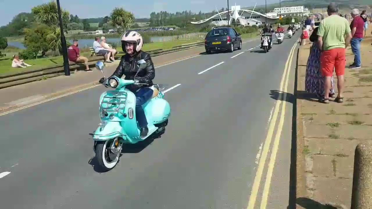 Isle of Wight International Scooter Rally 2017 - YouTube
