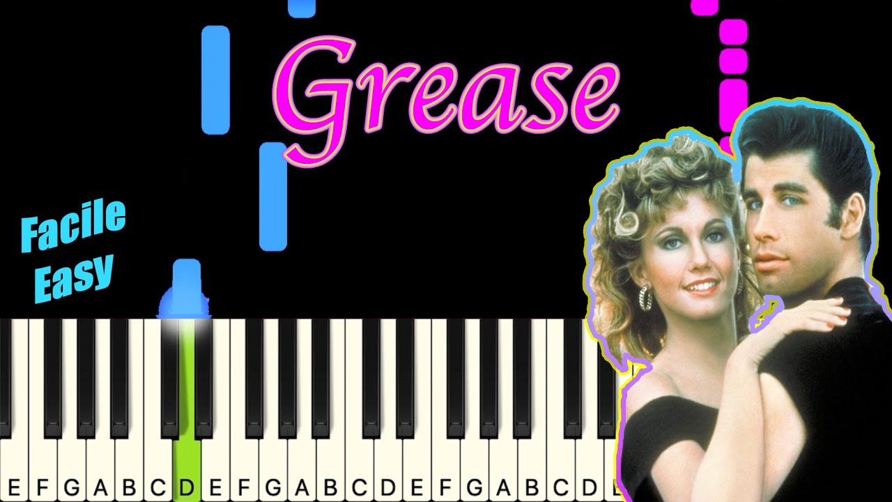 GREASE THEME PIANO TUTORIAL - SUMMER NIGHT PIANO TUTORIAL - IL PIANO ...