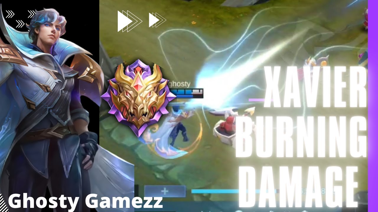 Xavier Damage Build | Ghosty Gamezz | Mobile Legends Bang Bang | - YouTube