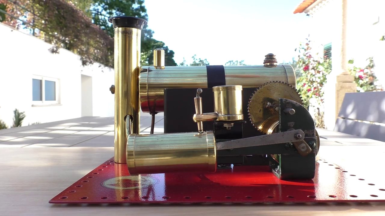 Bowman M135 Model Steam Engine 1st Steaming - YouTube