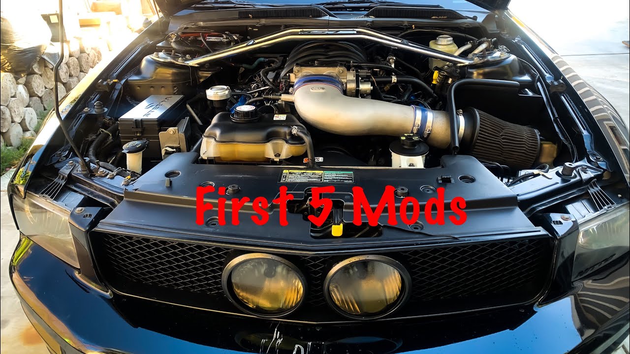 First 5 Mods You Should Do When Getting a 05-09 3V Mustang Gt. - YouTube