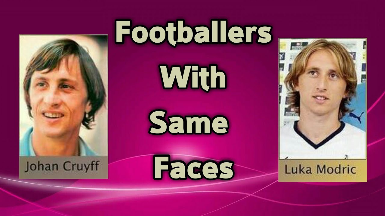Top 18 Footballers With Same Faces | Footballers Look Alikes - YouTube