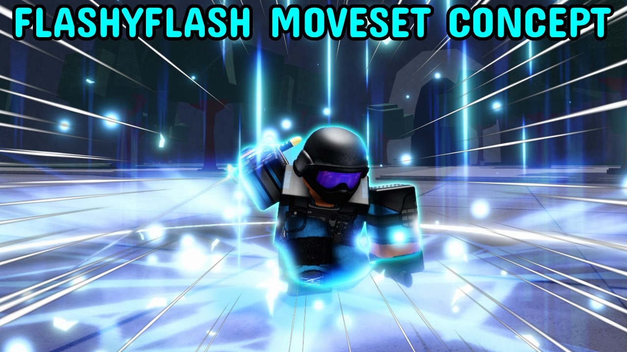 FLASHY FLASH Moveset CONCEPT - Roblox Strongest Battlegrounds - YouTube
