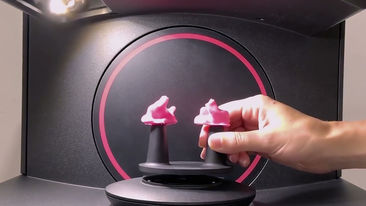 Digital Demo of 3Shape A scanner - YouTube