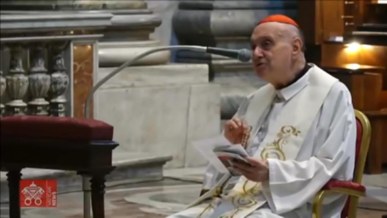 Santo Rosario - Misteri GAUDIOSI - Card. Angelo Comastri - YouTube