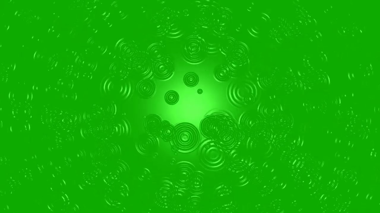 Gentle Rain Drops from upstairs green screen free stock footage - YouTube