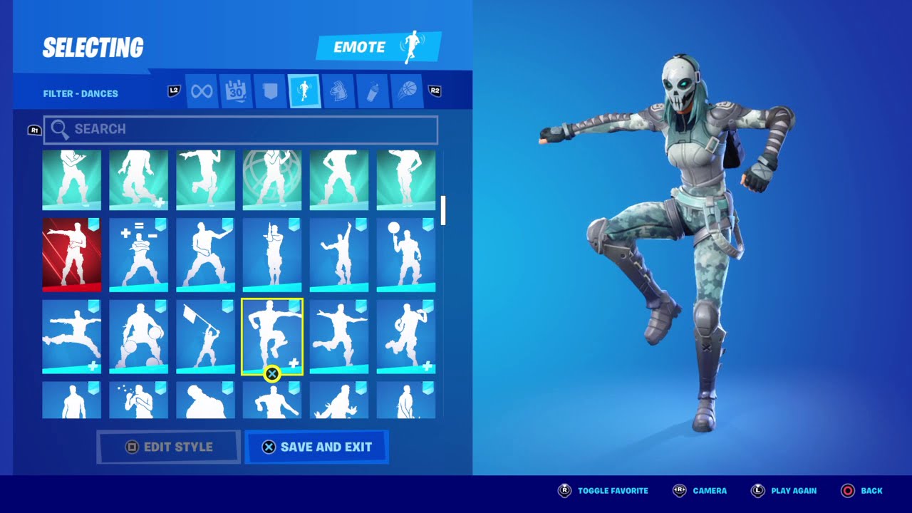 Zadie Skin showcase with almost all emotes from fortnite - YouTube