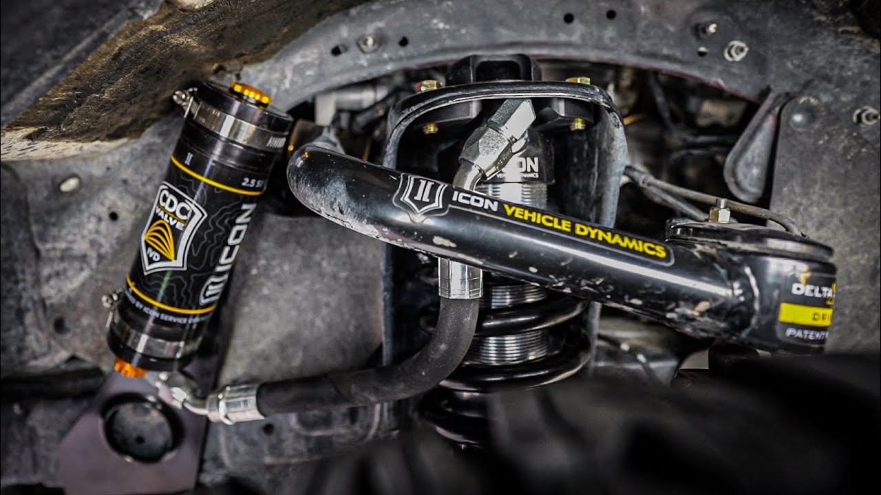 Installing an ICON Stage 7 Suspension Kit - 2020 Toyota 4Runner - YouTube