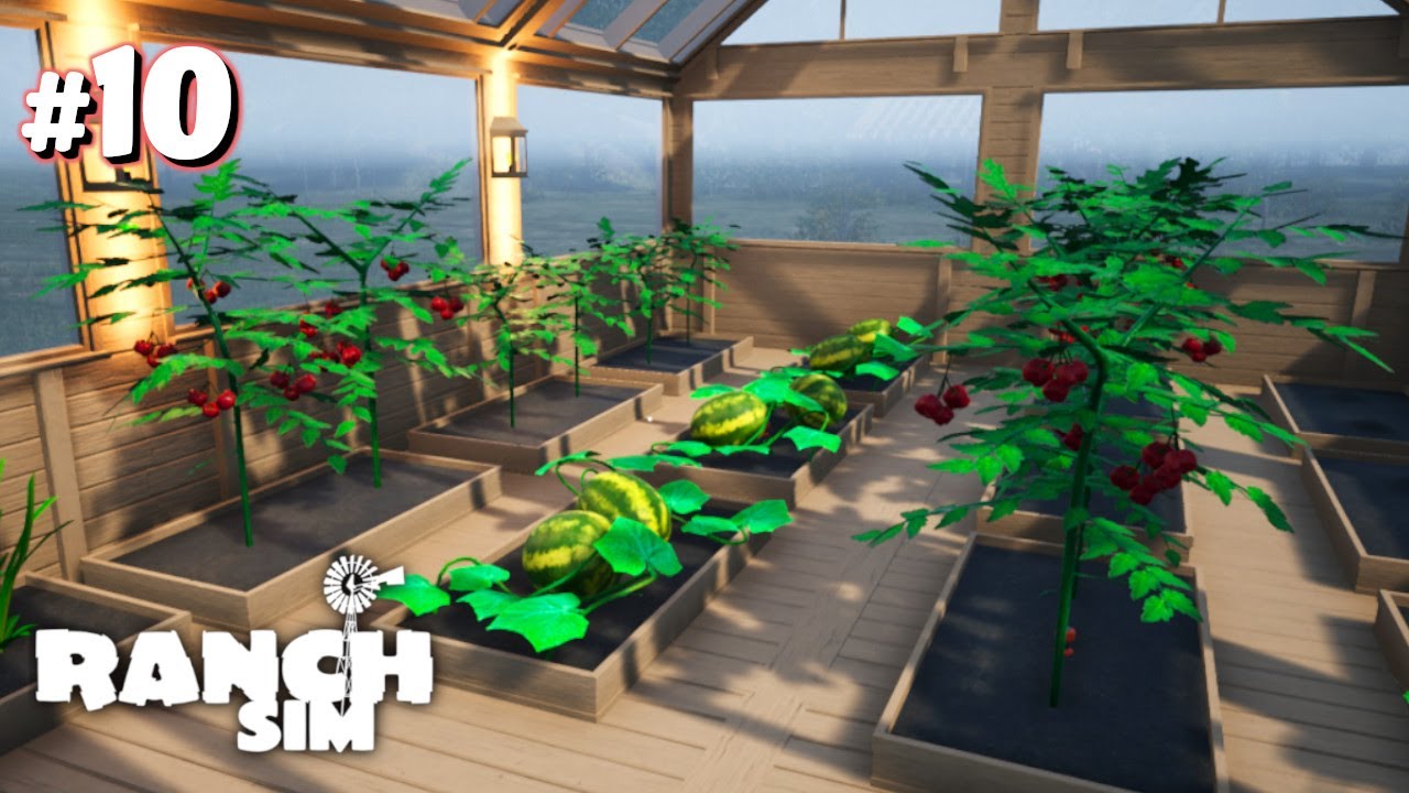 Jualan Hasil Kebun, Bikin Keju dan Beli Sapi Baru! - Ranch Simulator ...