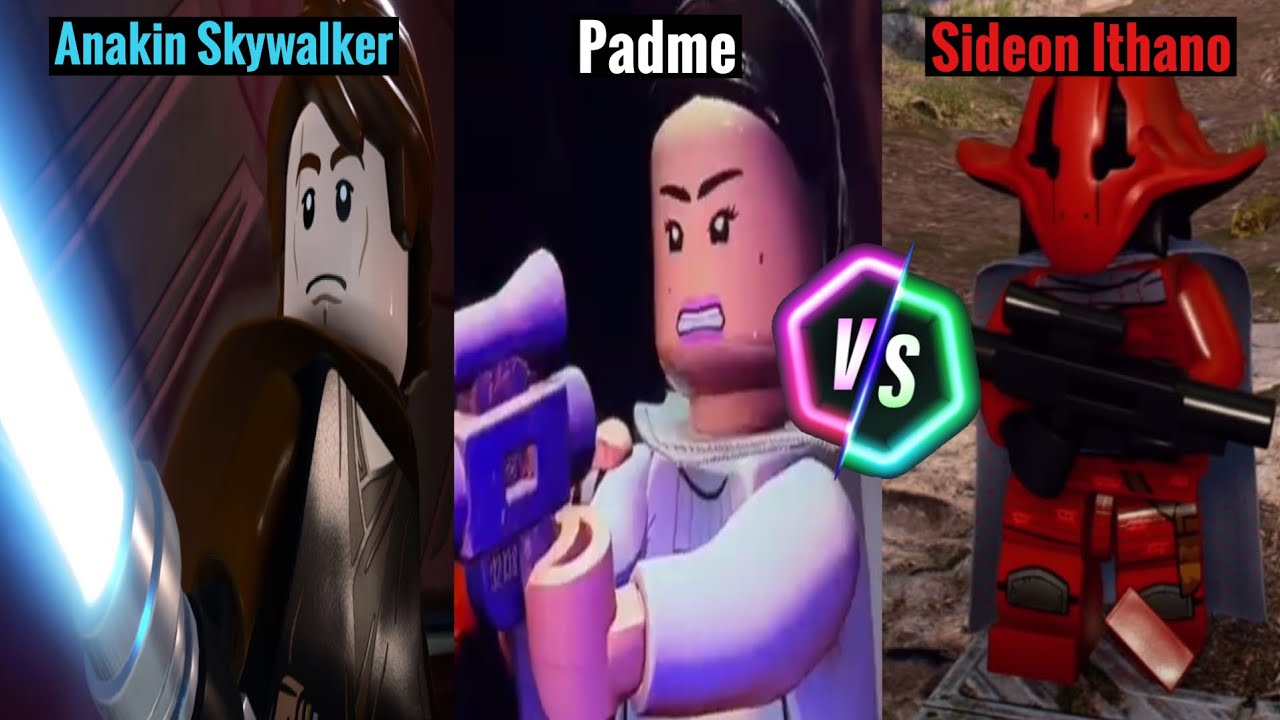 Lego Star Wars: TSS - Anakin Skywalker & Padme Vs Sideon Ithano! - YouTube