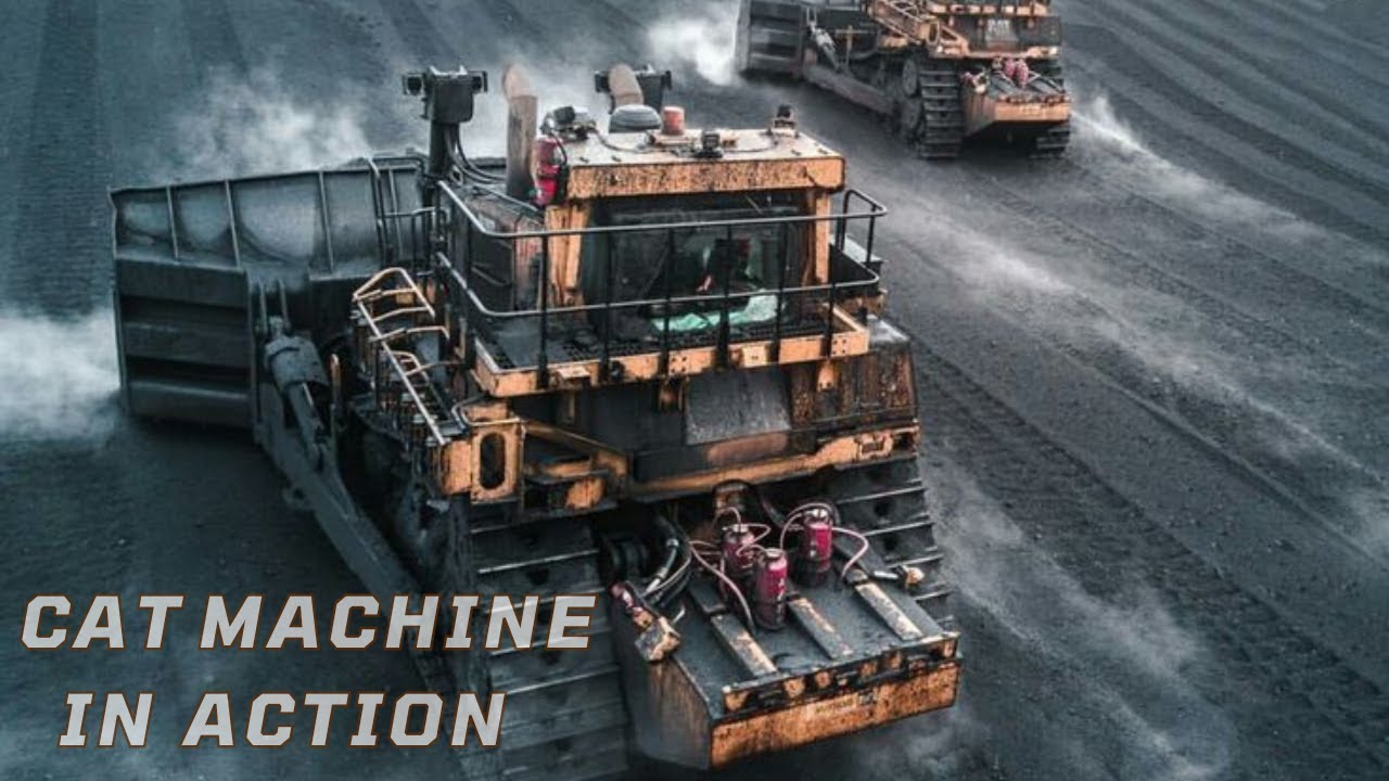 Amazing and Biggest Construction Machine CAT Working at Another Level ...