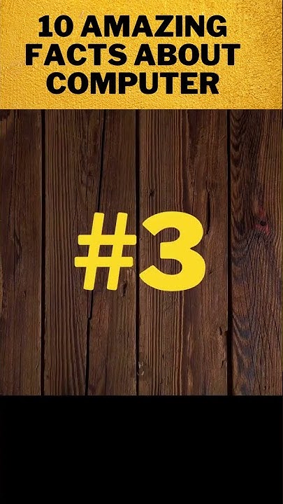 10 amazing facts about Computer | #facts #factsinhindi #shorts - YouTube