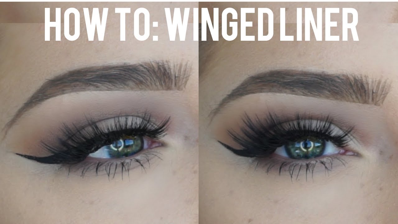 Winged Liner How To - YouTube