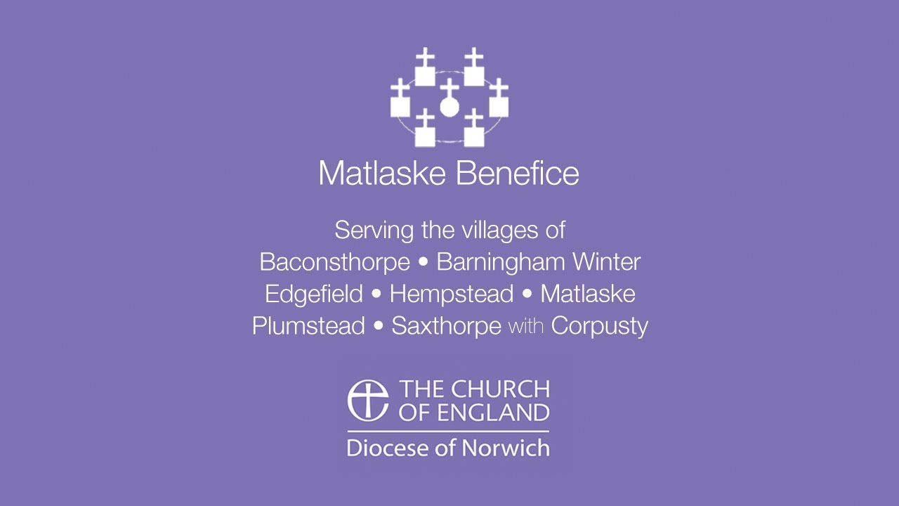 The Matlaske Benefice - Sunday Service for Pentecost - YouTube