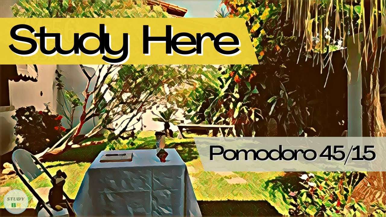 Study Here / Study with me [6 HOURS] Pomodoro 45/15 📝☕🍵 - YouTube