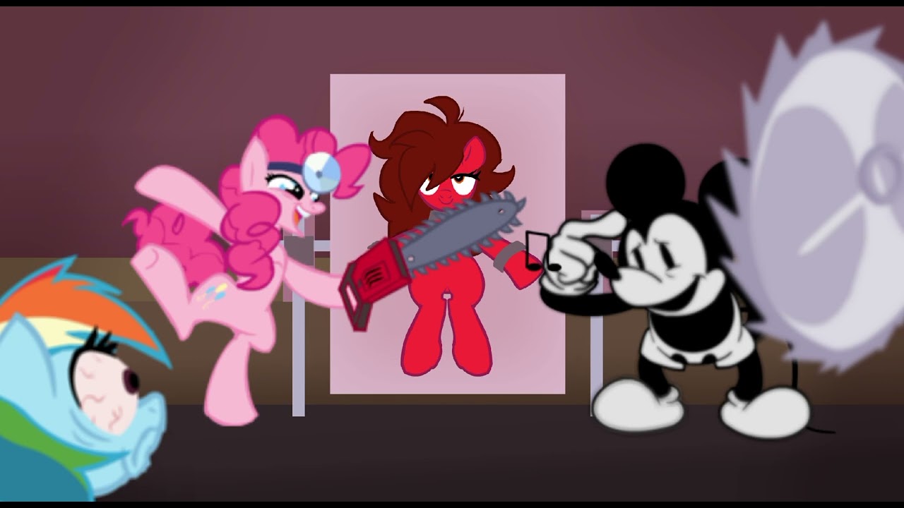 Pinkie Pie Vs Mickey Mouse Youtube