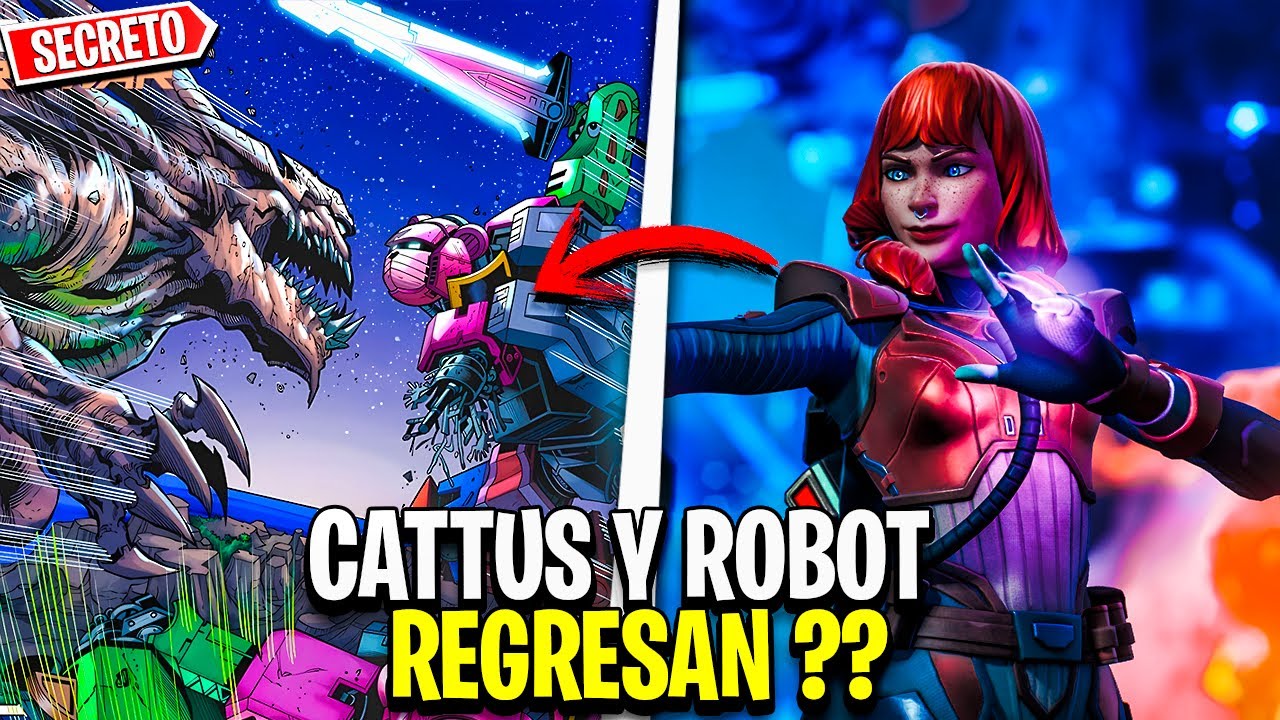 CATTUS y ROBOT REGRESAN A FORTNITE ?? / EL SECRETO de LA IMAGINADA ...