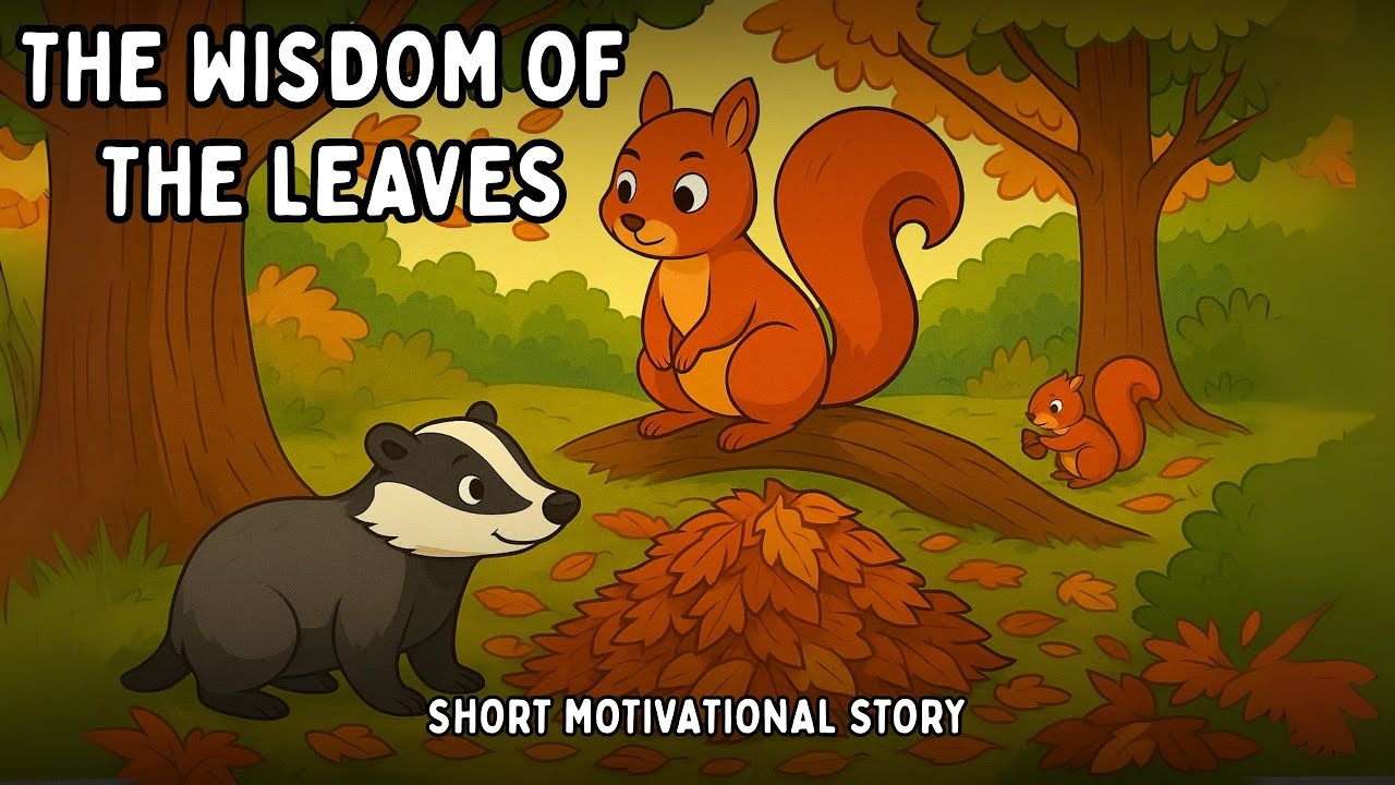 The Wisdom Of The Leaves | learn english through story | Best way to ...