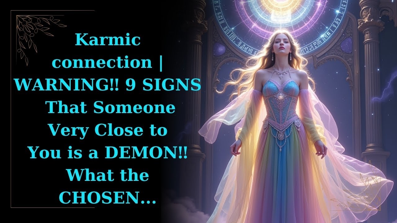 Karmic connection | WARNING‼️ 9 SIGNS That Someone Very Close to You is ...