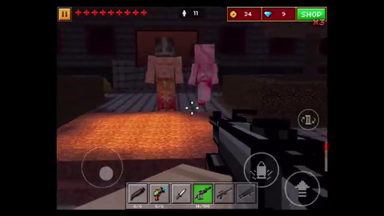 Pixel Gun 3D Campaign School Mission 9 - YouTube