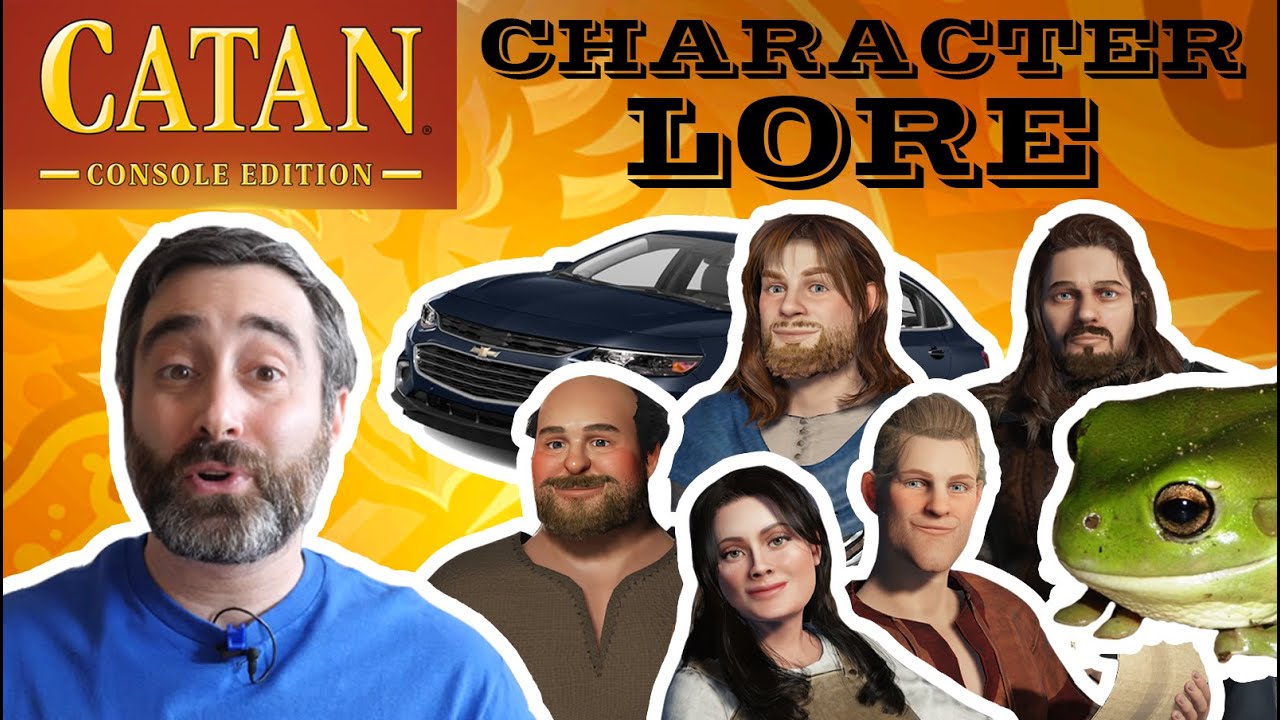 The Lore Behind All Characters In Catan Console Edition Youtube