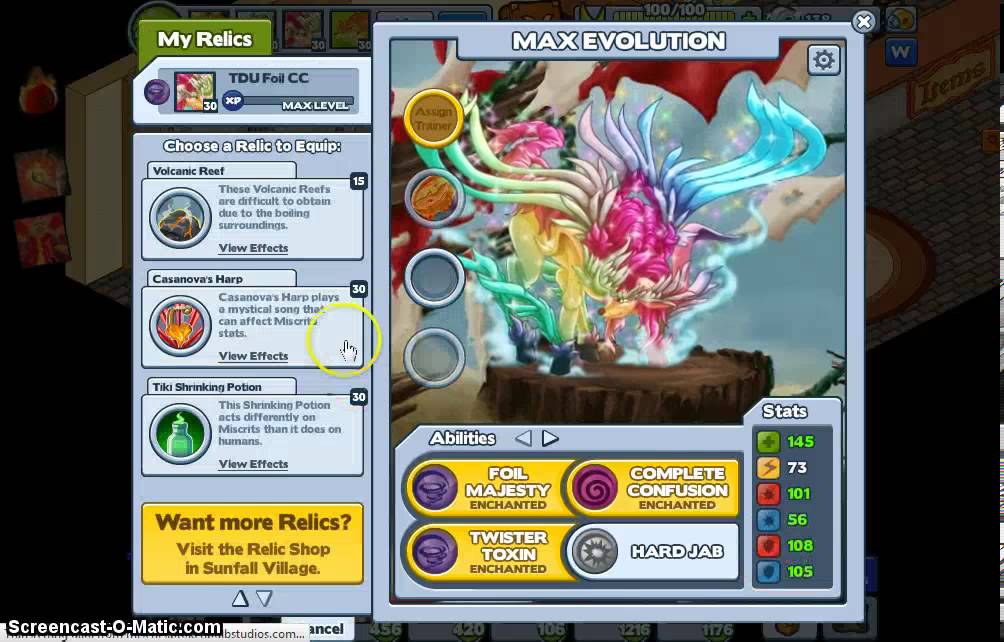 Miscrits Foil Deurus Review - YouTube