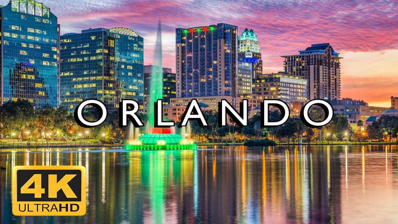 Orlando , Florida , USA 🇺🇸 | 4K AERIAL DRONE - YouTube