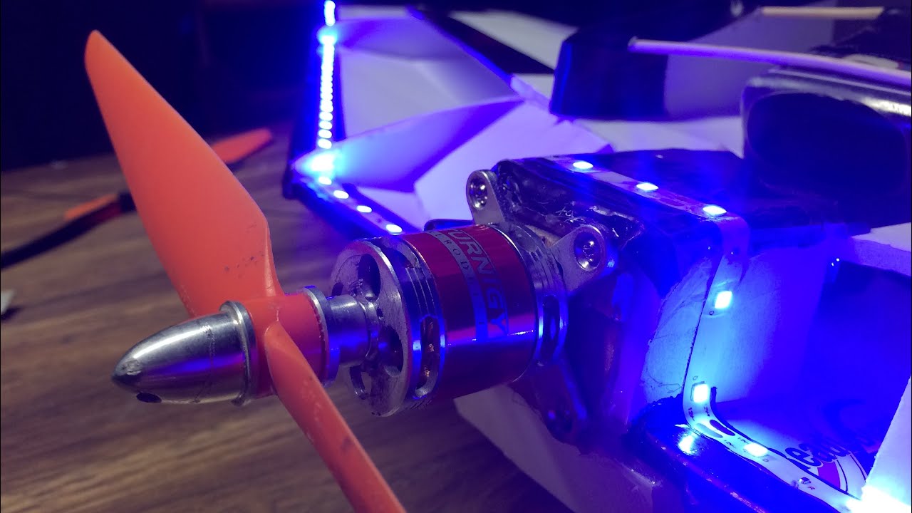 RC Night Flying! Fall 2019 - YouTube
