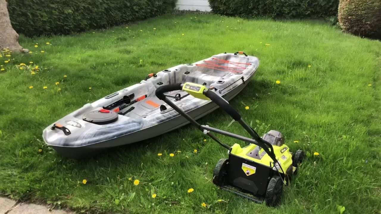 Ryobi P1100 tall grass test only 5 stall 🤷‍♀️ - YouTube