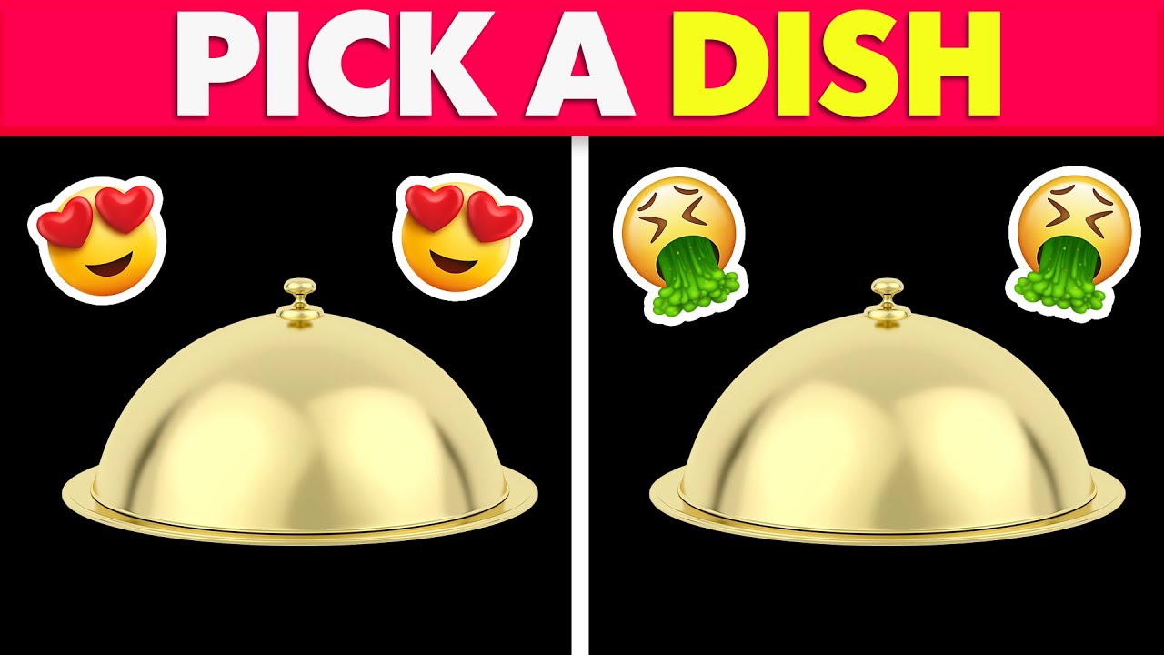 Choose One Dish! GOOD vs BAD Food Edition 🥗🍟 | Food Quiz! - YouTube