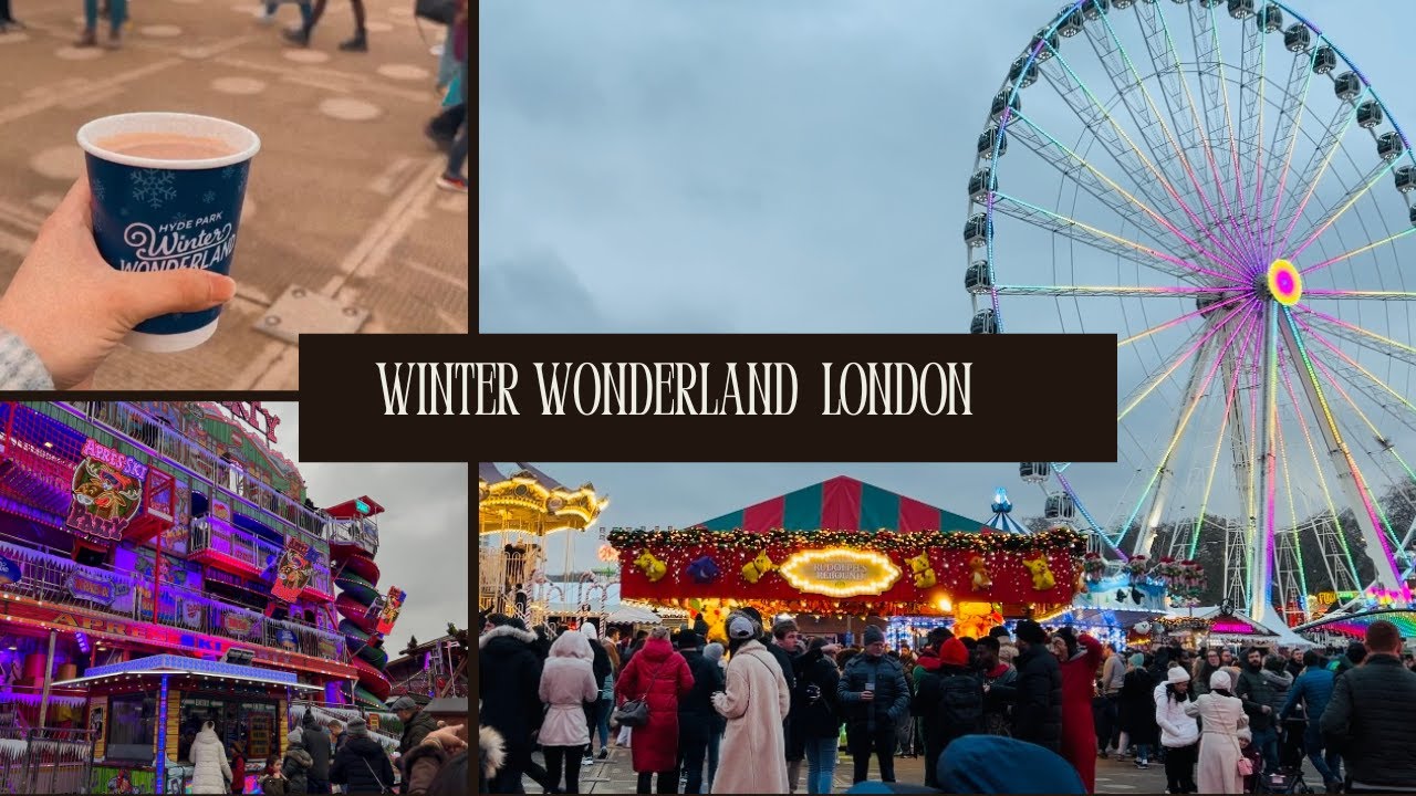 WINTER WONDERLAND, Hyde Park, LONDON 🤩 - YouTube