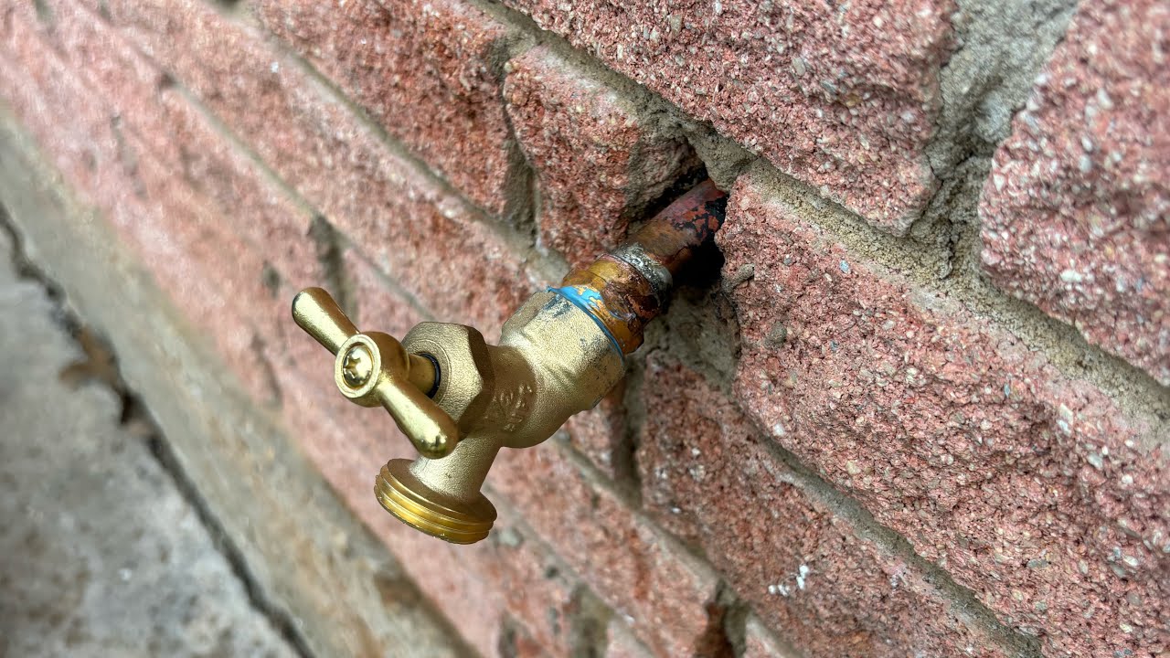 Outdoor Faucet Replacement - YouTube