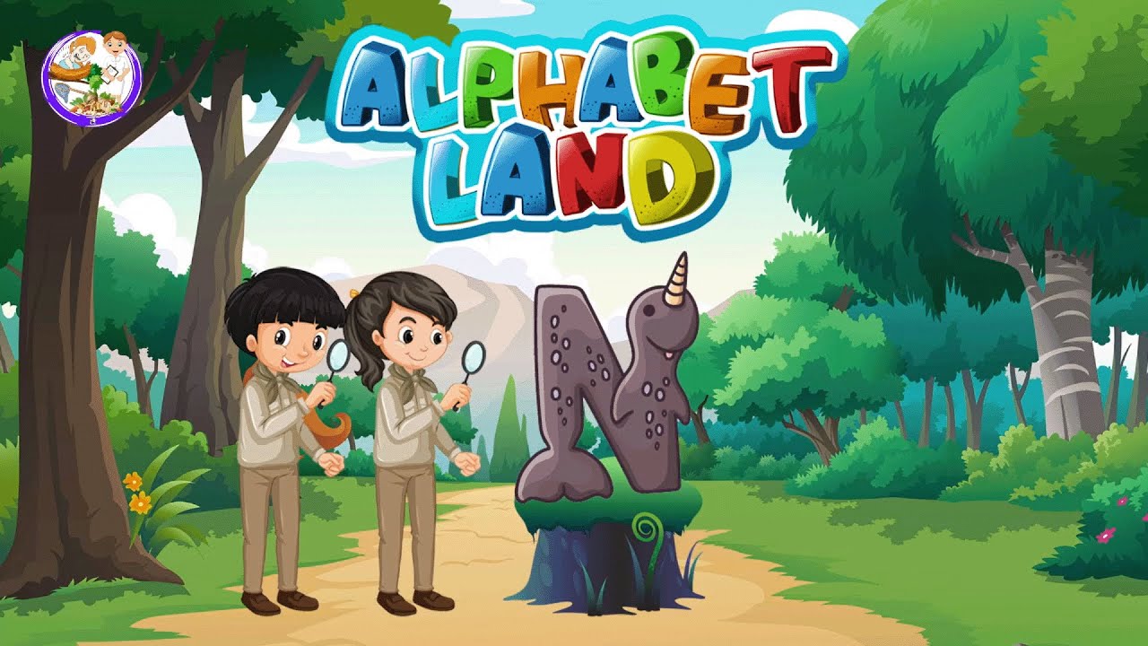 Alphabet Land | learn English alphabets with "Alphabet Land" book ...