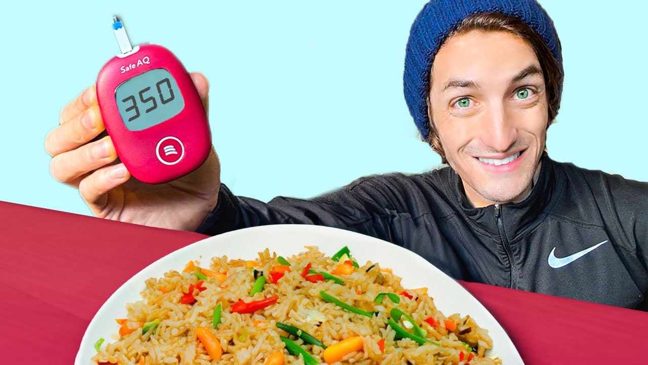 Fried Rice and my blood sugar. Let's see how fried rice affects my ...