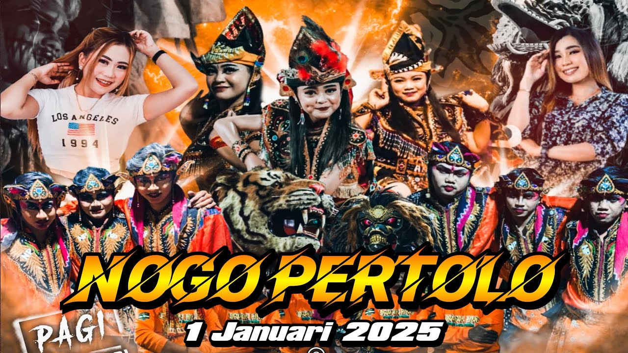 🔴 LIVE SIANG INI JARANAN NOGO PERTOLO FT DECHA ZAHRA ANDINI DI TAMAN ...
