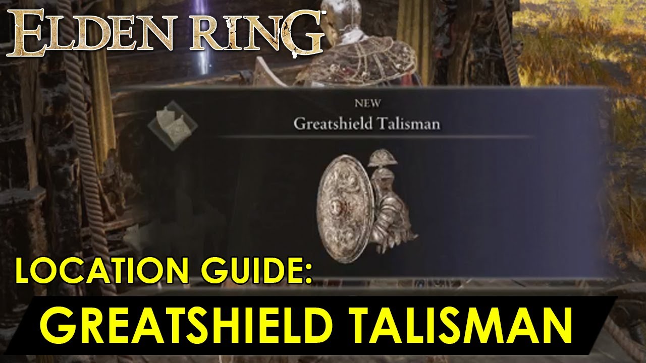 Elden Ring - Greatshield Talisman - Main Atlus Plateau Location Guide ...